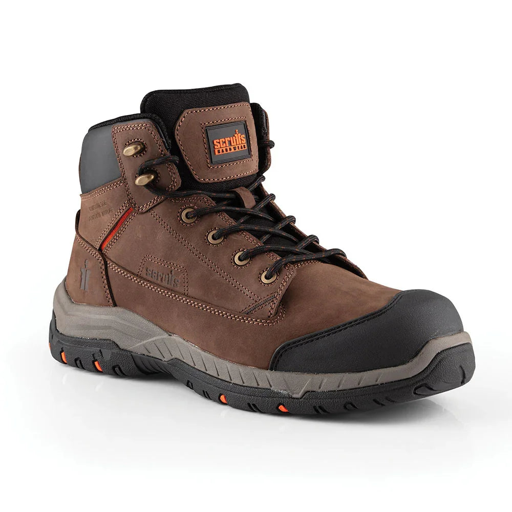 Scruffs Solleret Safety Boots Brown