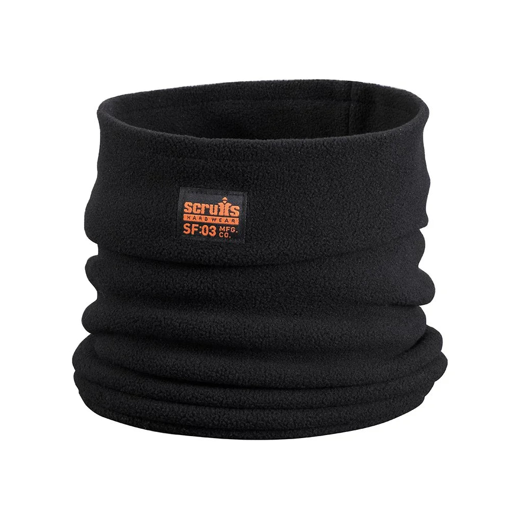Scruffs Fleece Neckwarmer Black | Workwear