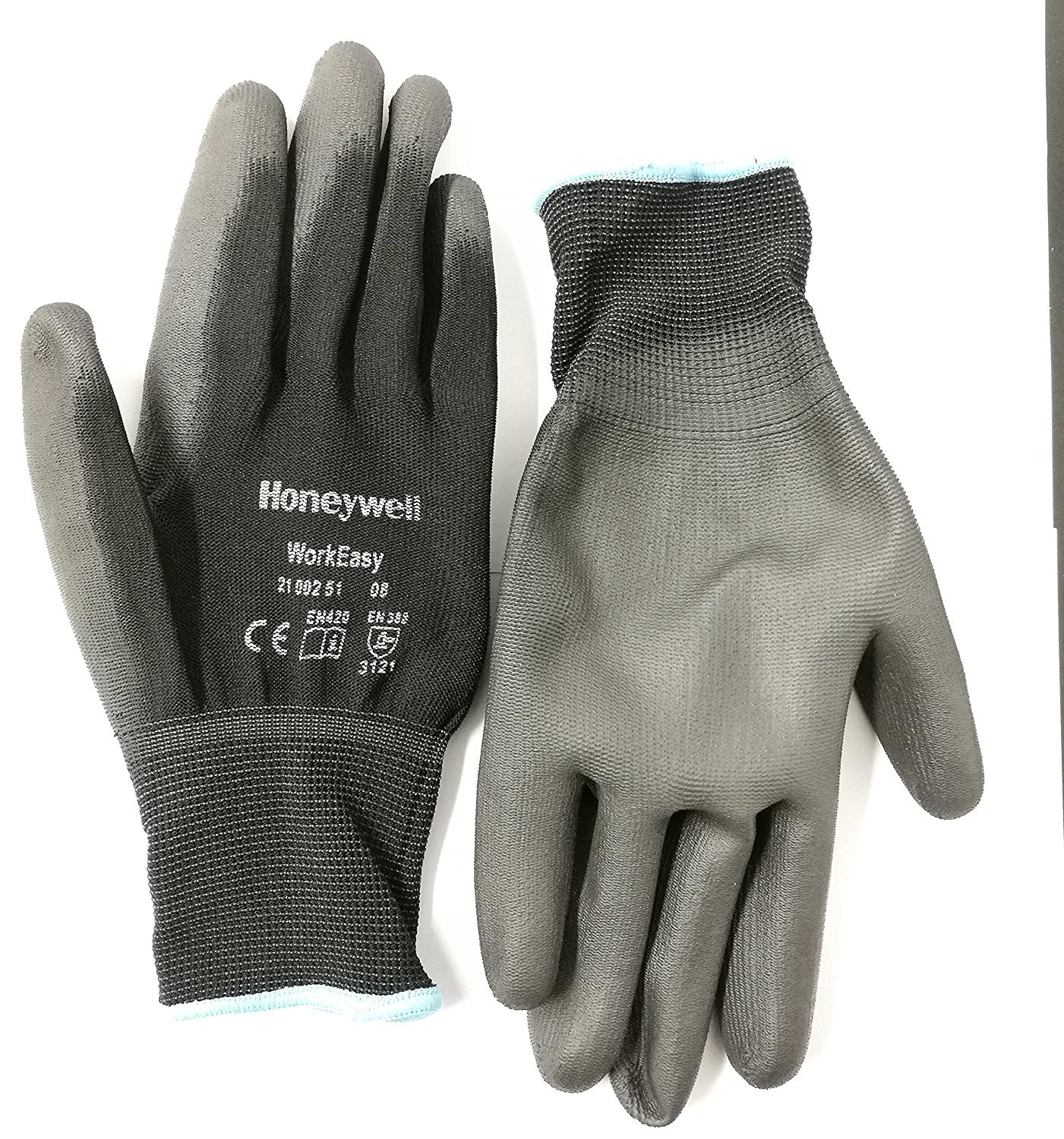 Honeywell Workeasy Black PU Work Gloves Pack of 10 Pairs 8 M