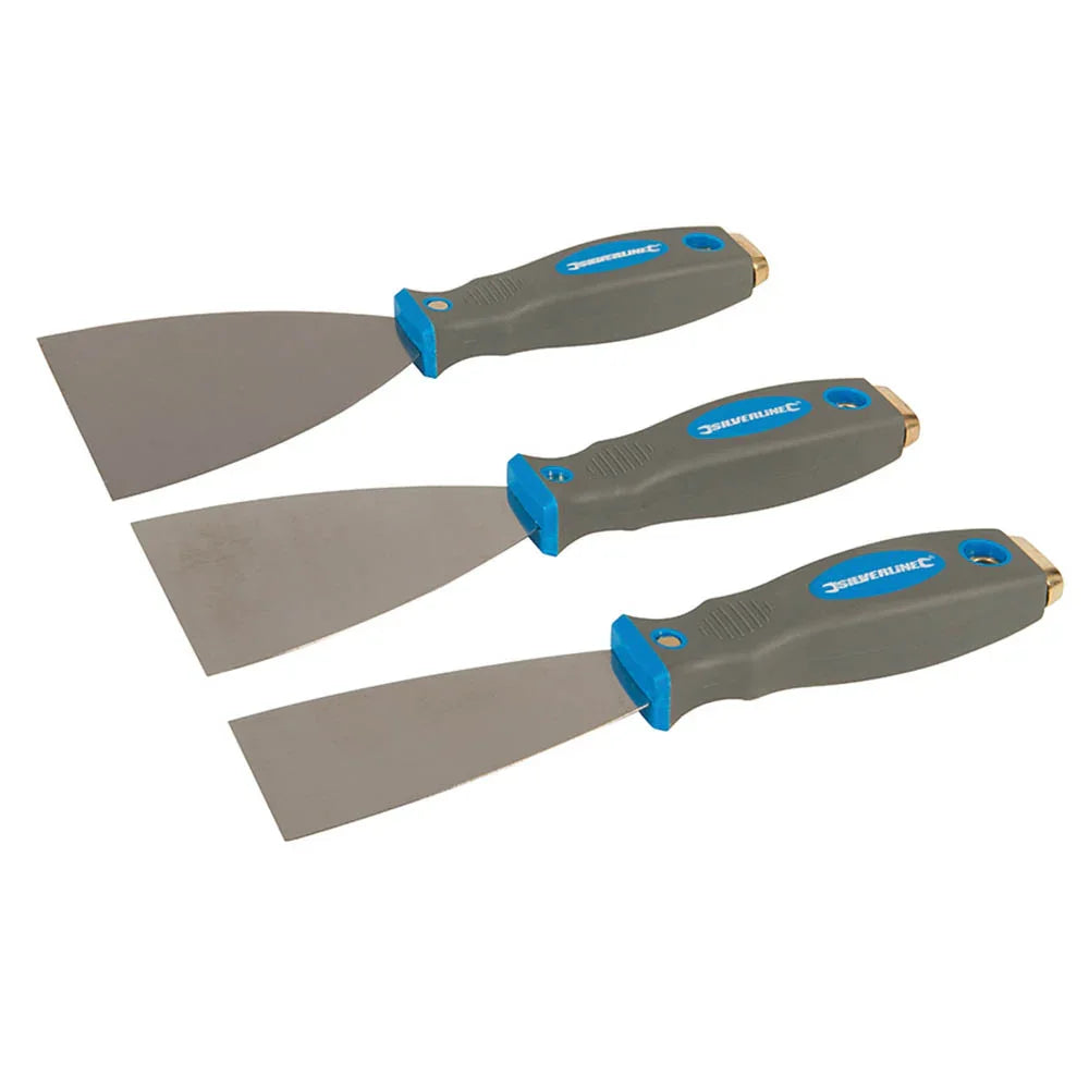 Silverline 661661 Expert Filler Knife Set 3pce 50, 75 & 100mm