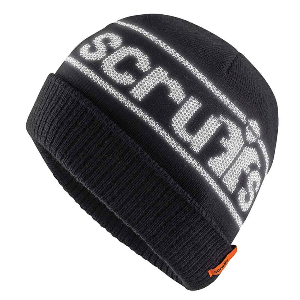 Scruffs Trade Reflective Beanie Black | Workwear